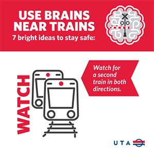 Use Brains Near Trains
