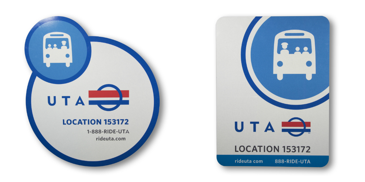 UTA to Test New Bus Stop Sign Designs