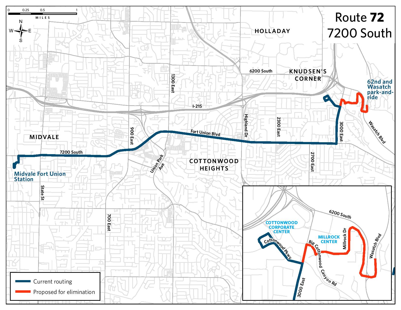 Give Feedback on Proposed Changes to Route 72